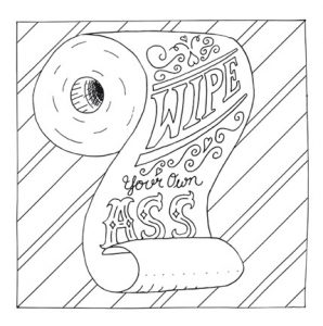 parents-wipe - Swear Word Coloring Book